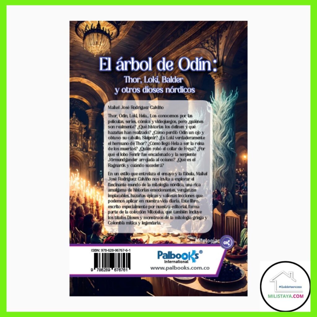 EL Árbol de Odín Dioses Nórdicos Ed Palbooks - Milistaya.com